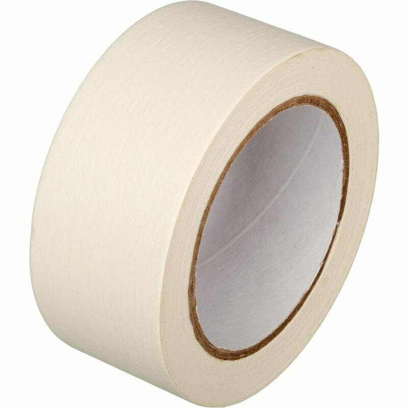 Клейкая лента малярная легкоудаляемая 50 мм х 50 м, 1582520