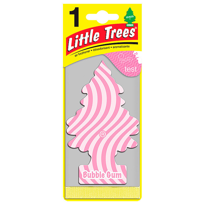 Ароматизатор Ёлочка "Бабл гам" CAR FRESHNER U1P-10348-RUSS