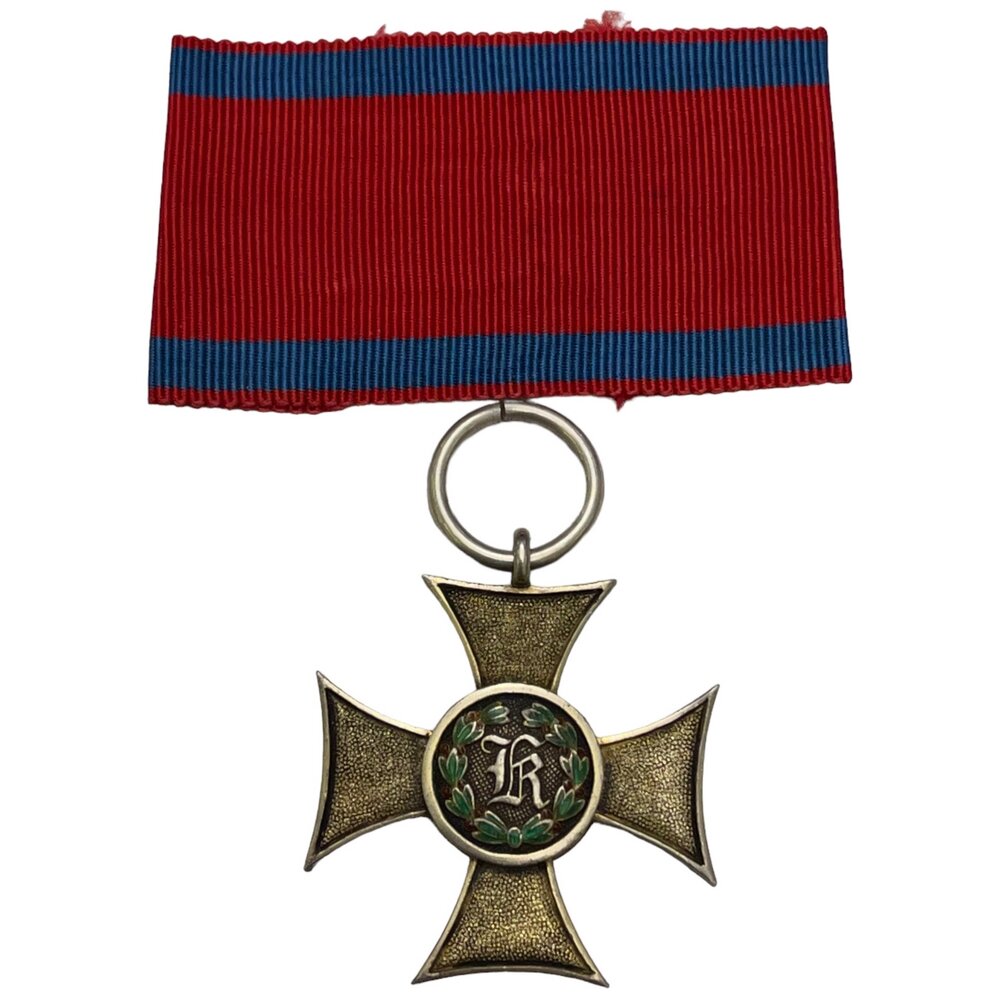 Германская империя (Вюртемберг), крест "За выслугул лет" II степень 1871-1890 гг.