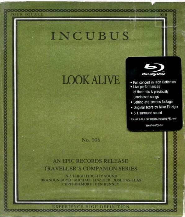 Музыкальное видео Incubus — Look Alive (Blu-ray)