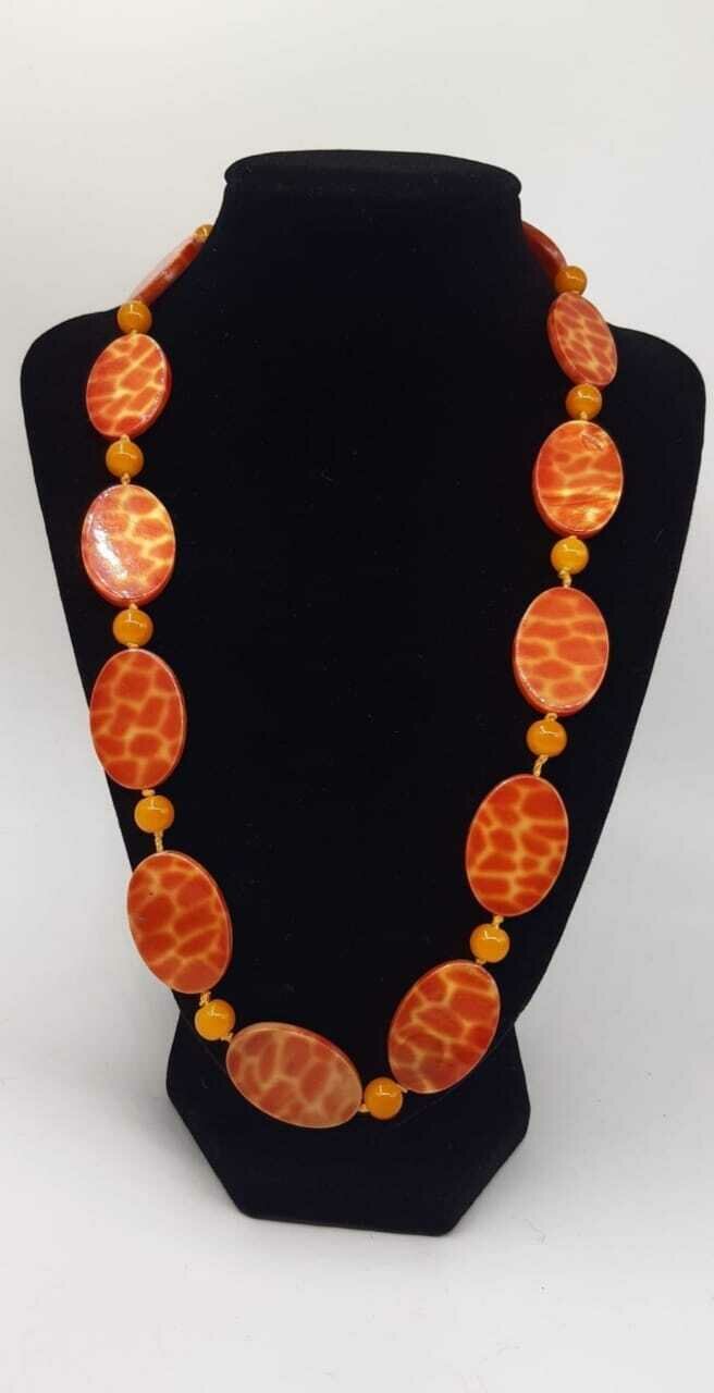 Бусы, перламутр