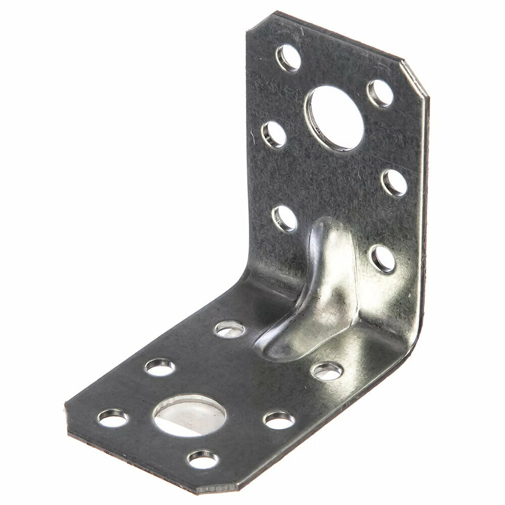 Уголок монтажный усиленный Роскреп 70х70х55х1,5 мм 10 шт