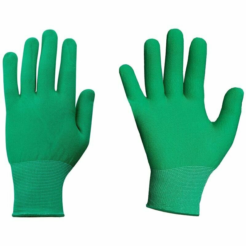 Перчатки рабочие nl16no нейлоновые в ассортименте (класс вязки 15, размер 9-11), 1372126