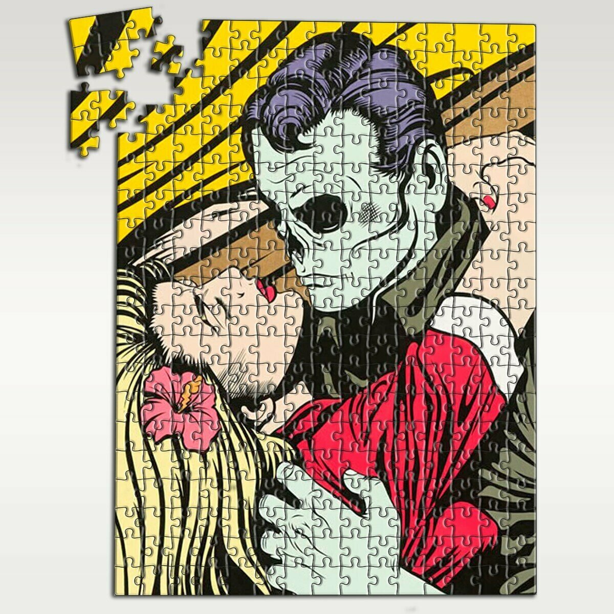 Пазл картонный А3: модель Музыка Blink 182 Поп Арт - 7305 П