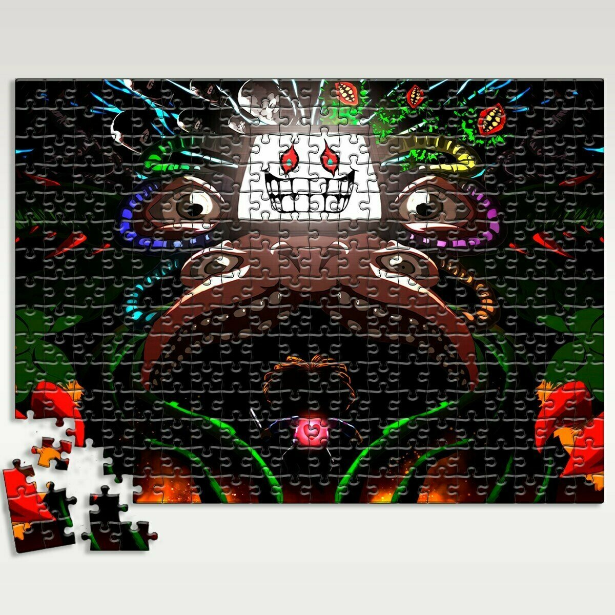 Пазл картонный А3: модель игра Undertale - 6768