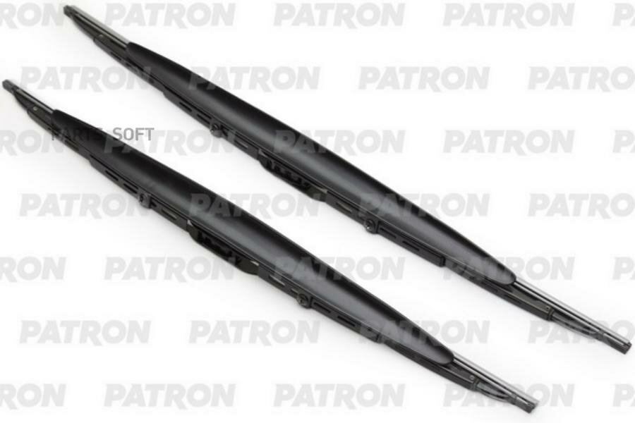 PWB6155KIT406 PATRON Щетки стеклоочистителя 61см + 55см к-кт каркасная