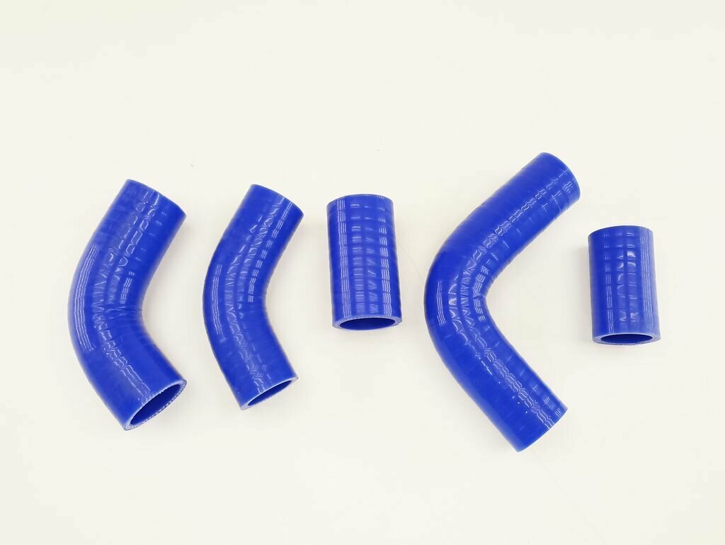 Патрубки радиатора для а/м УАЗ 452, 469 для двигателя 4218 (комплект из 5-ти шт.) силикон