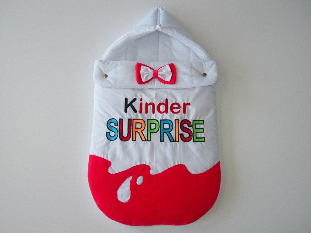 Конверт на выписку LOVELYFAMILY летний Киндер-конверт красный