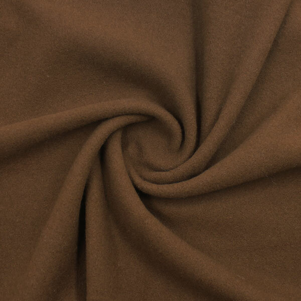 Пальтовая ткань Ткани-100, велюровая, 70 % шерсть, 20 % полиакрил, цвет коричневый, 1,4 м