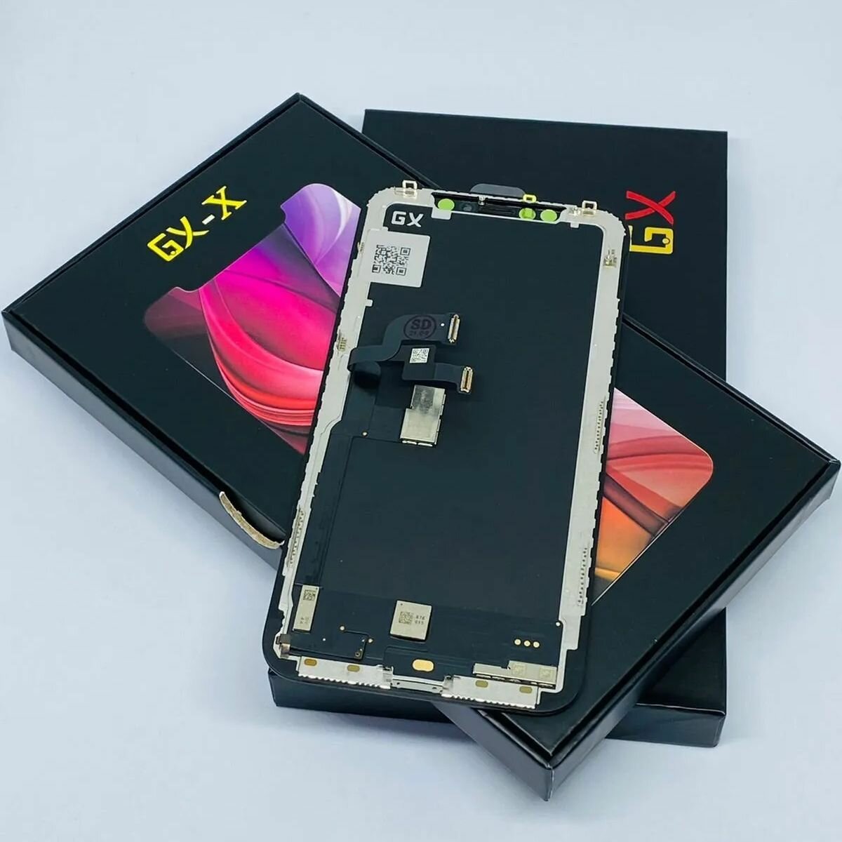 Дисплей для iPhone X в сборе с тачскрином (OLED GX) черный