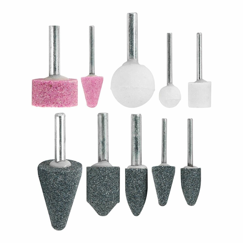 Набор шарошек абразивных KRONS, 10 шт./уп.