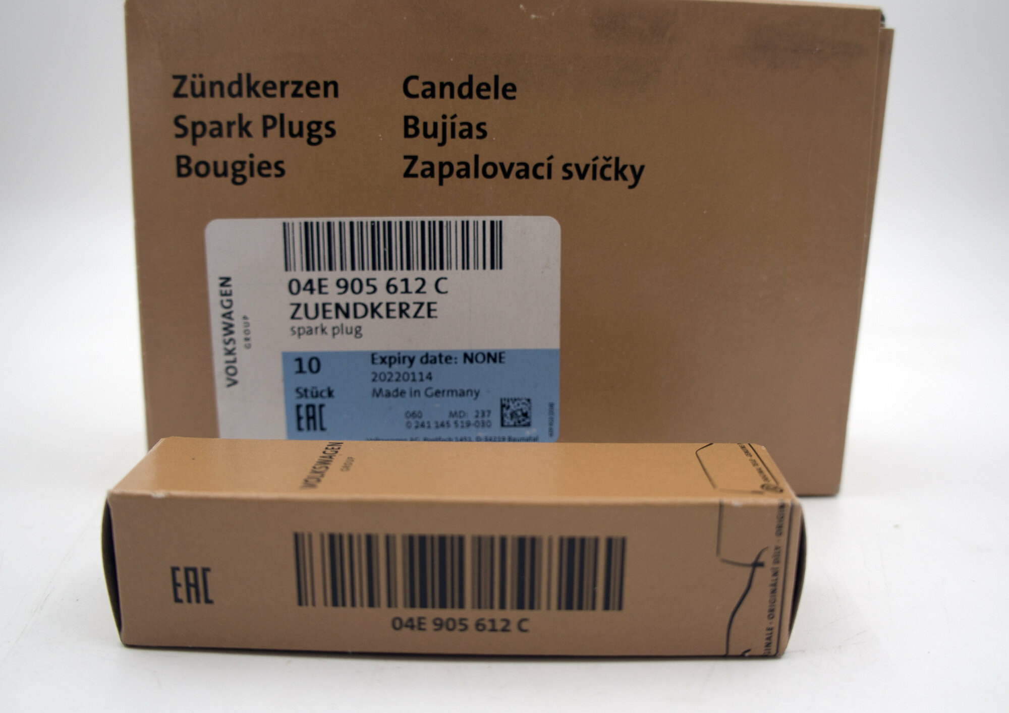 Арт Euro: 04e905612c/Арт Rus: 04e905612c/Vag/Свеча Зажигания "Longlife ...