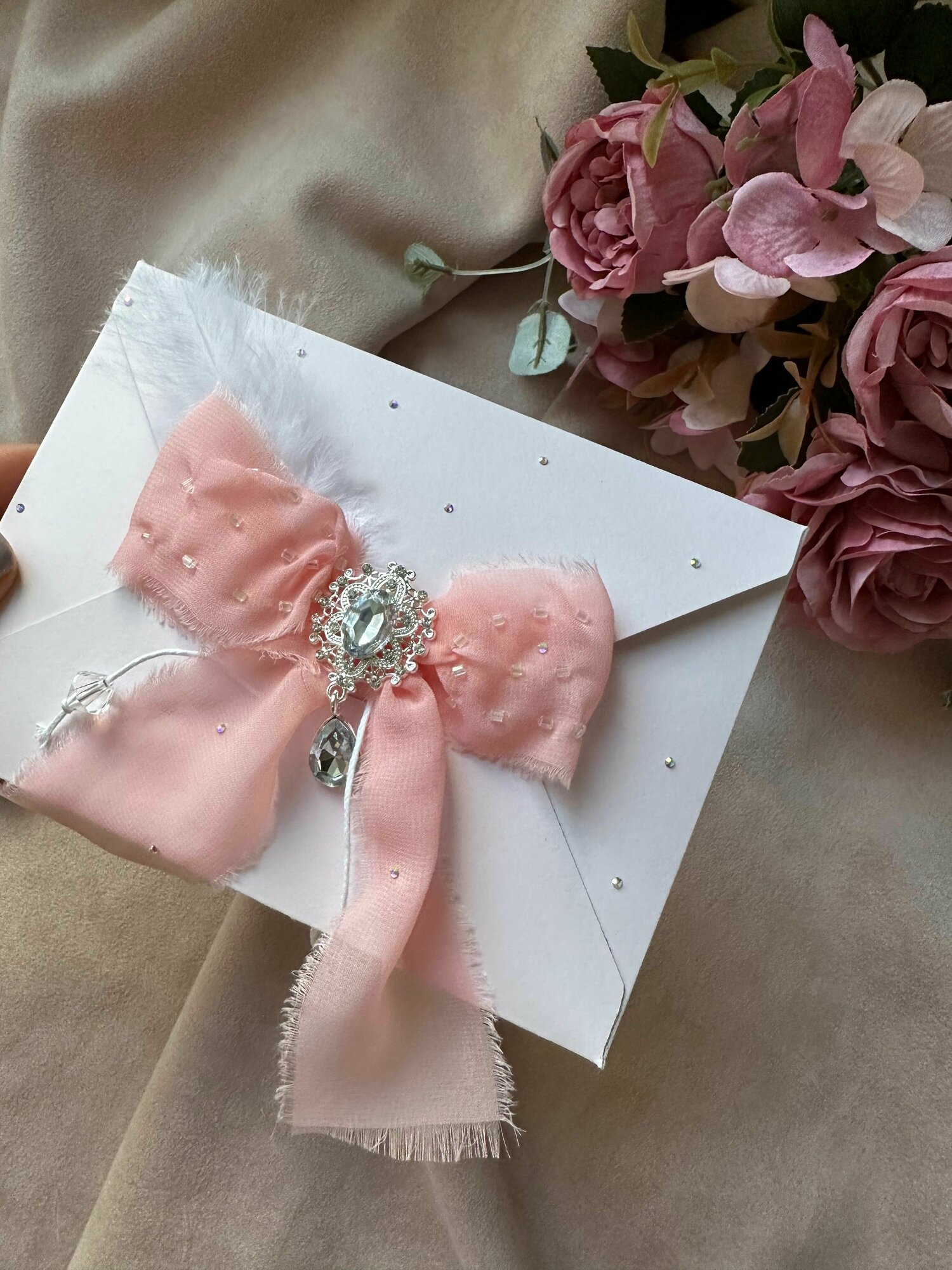 Подарочный конверт для денег / на рождение ребенка / свадебный конверт