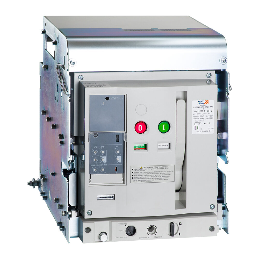KEAZ Выключатель автоматический OptiMat A-800-S2-3P-85-D-MR7.0-F-C2200 ...
