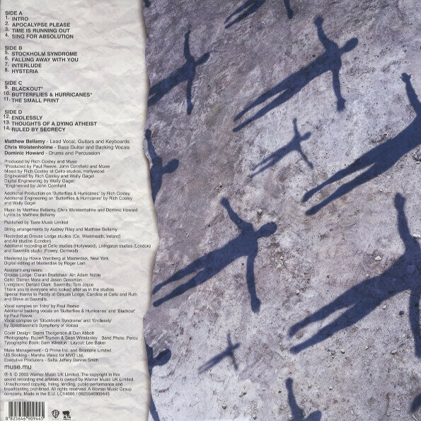 Виниловая пластинка Muse "Absolution" Lp — фото 1
