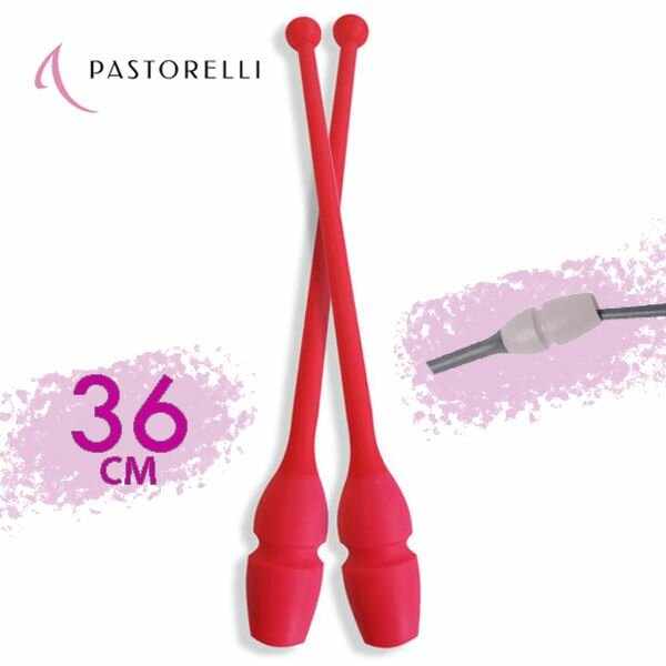 Булавы PASTORELLI 36см. 04734 Коралловый "MASHA"