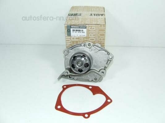 RENAULT 7701479043 насос водяной RENAULT
