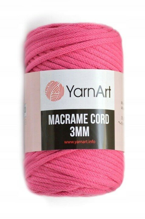 Пряжа YarnArt 771 " Macrame CORD 3мм " ( 4 мотка по 250 г )