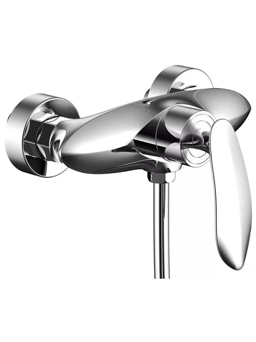 Смеситель для душа без излива Grocenberg GB9001, латунь, хром