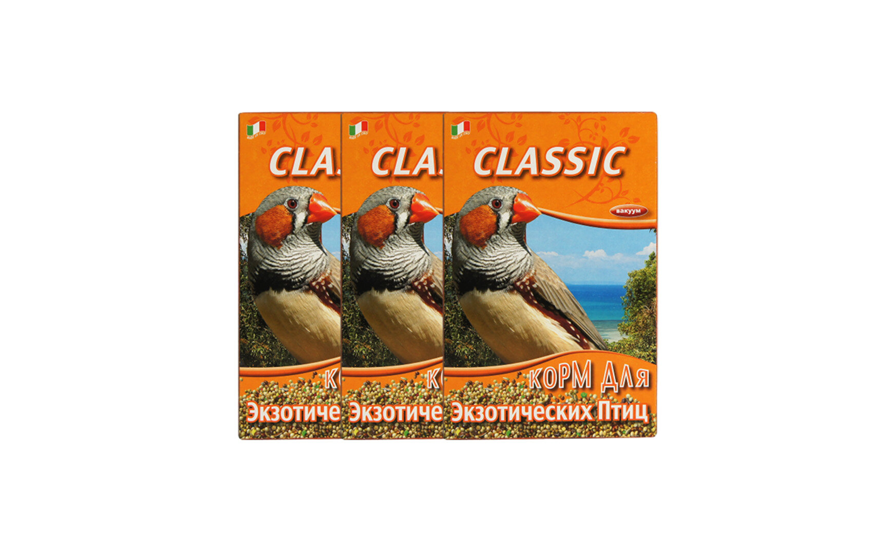 FIORY корм для экзотических птиц Classic 400 г х 3 шт.