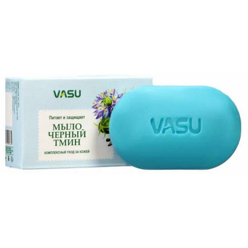 Аюрведическое мыло "Черный тмин" Vasu Trichup 75 г