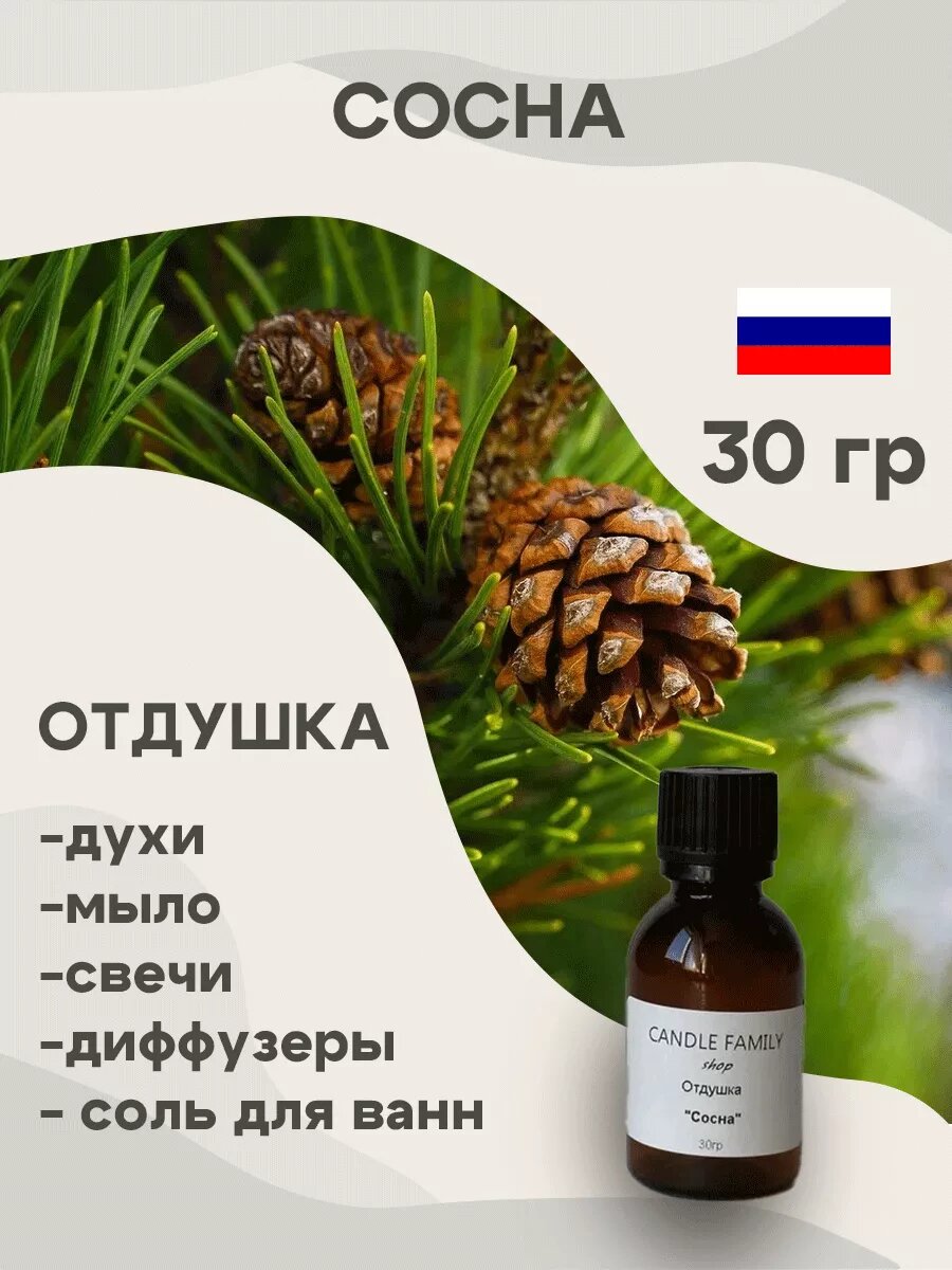 Отдушка для свечей и мыла. Ароматизатор косметический