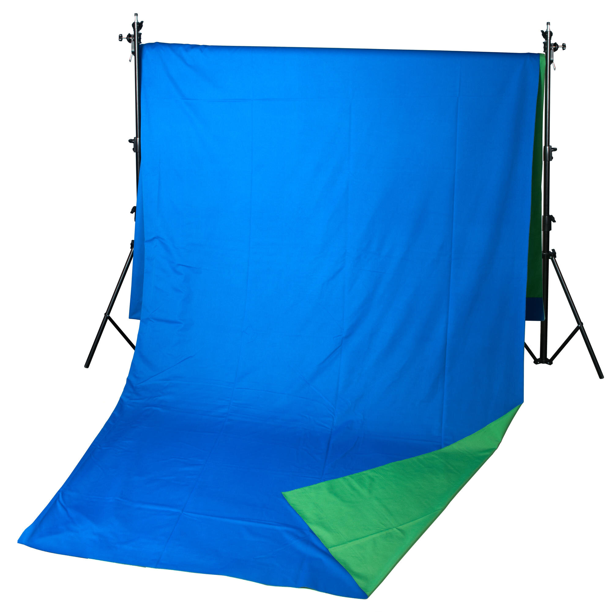 Синий и зеленый хромакей GreenBean Field 2.4х7м