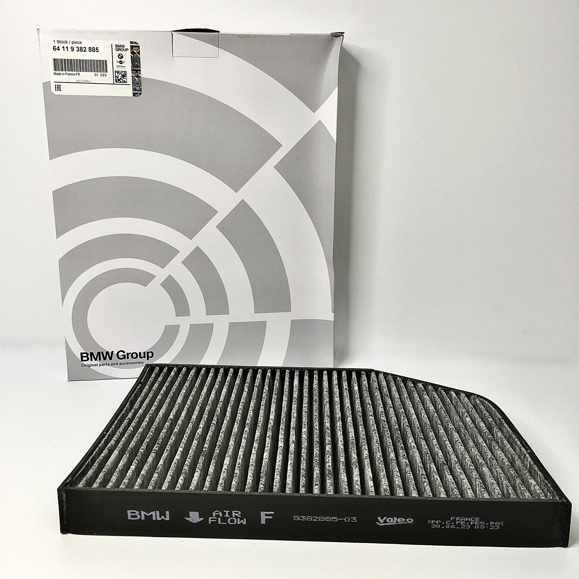 Фильтр салонный угольный BMW 64119382886 Х3 3 (г01 ф97), Х4 2 (г02 ф98) ОЕМ: 64119382886, 64119382885 БМВ 3 F30 F80 и G20, X3 3 G01 F97, X4 2 G02 F98 / MANN CUK30007