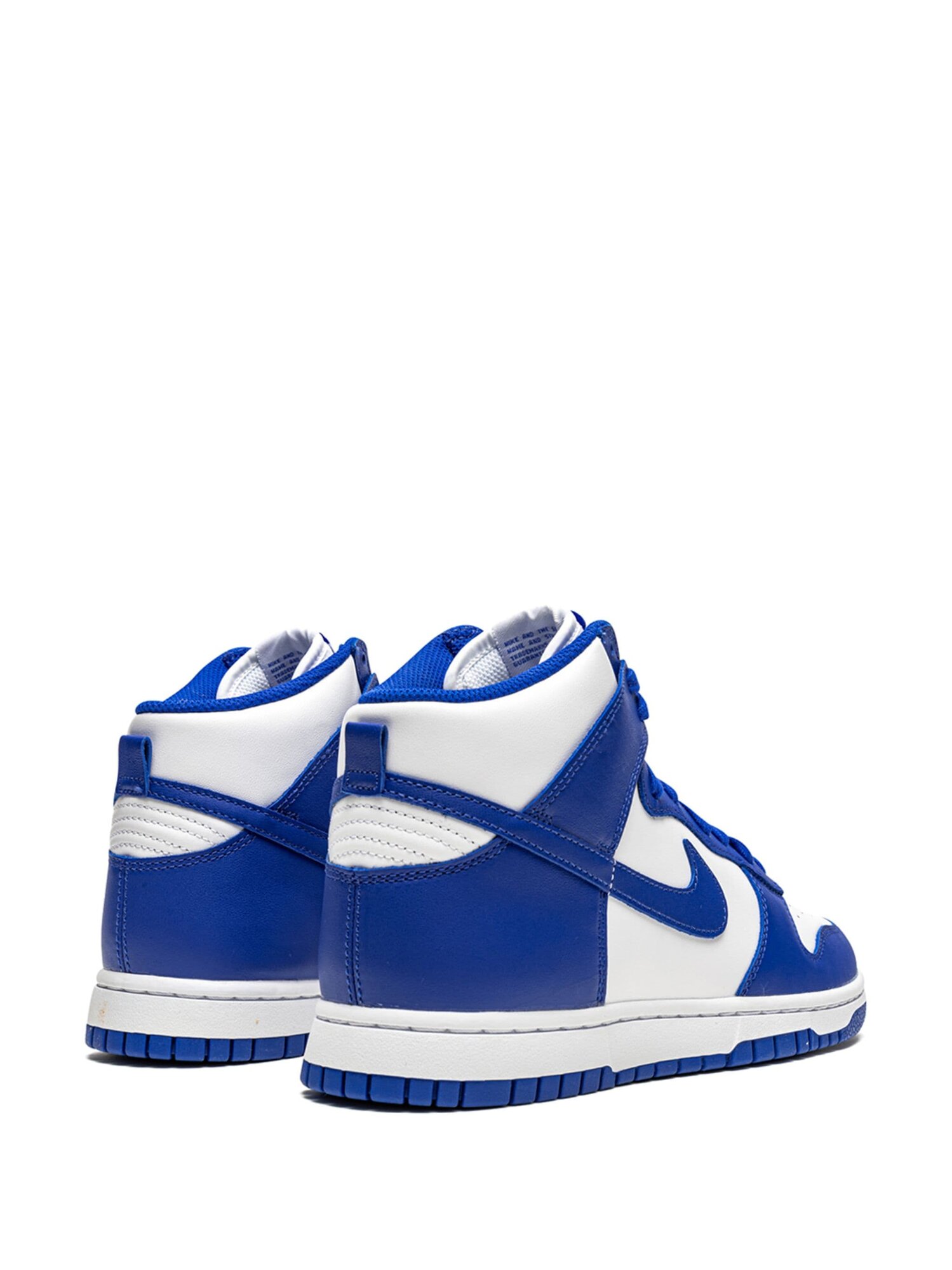 Кроссовки NIKE Dunk High, размер 12 US, белый — фото 1