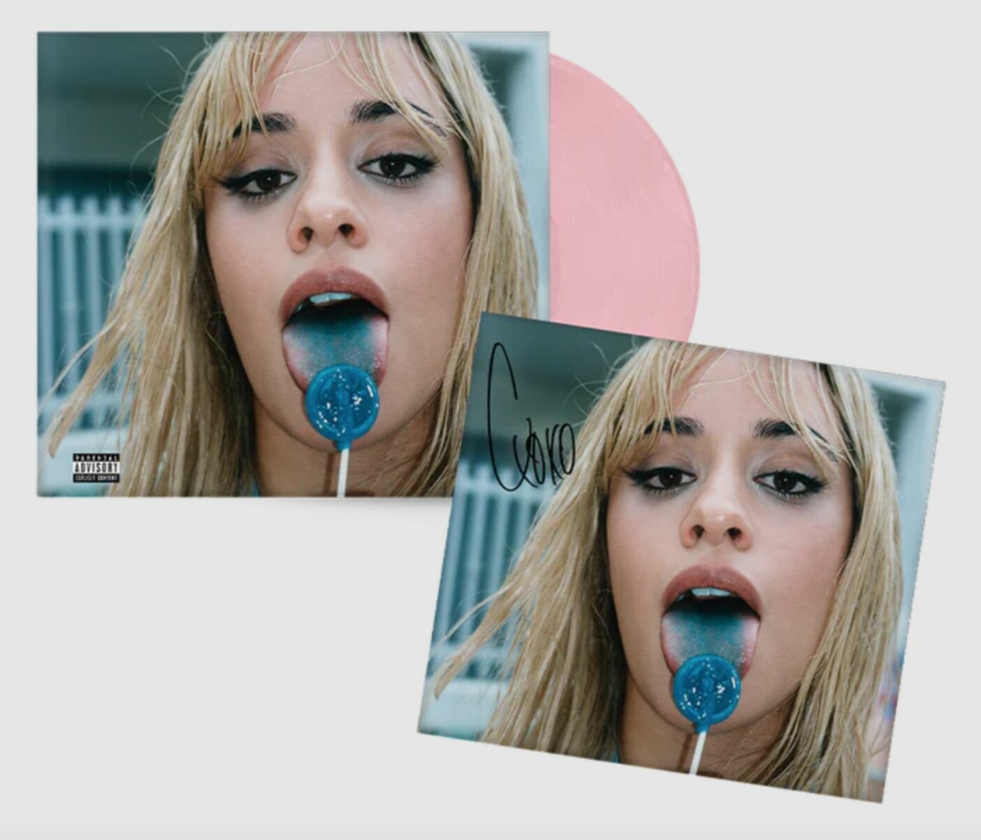 Camila Cabello - C, XOXO (с Автографом Signed Insert Baby Pink USA Limited) Ультра-Редкая Розовая Виниловая Пластинка из США, Фиты: Drake, Playboi Carti, Lil Nas X