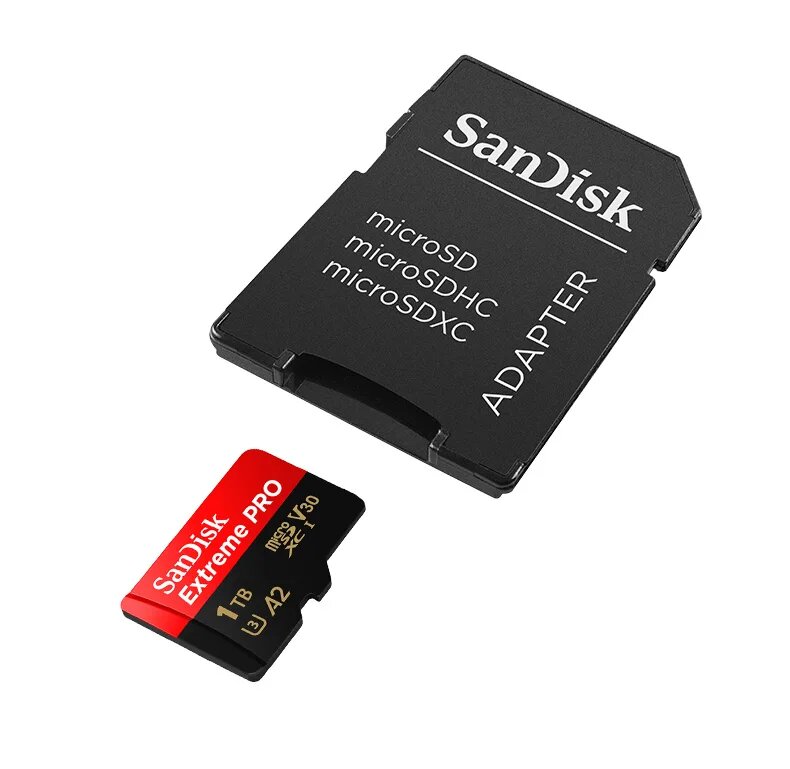 SanDisk Extreme Pro microSDHC/SDXC карта памяти 1 ТБ