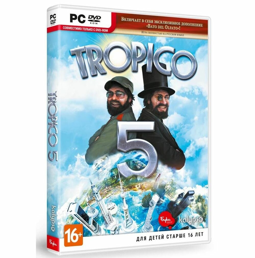 Игра для ПК Tropico 5 DVD-BOX (русская версия, Бука)