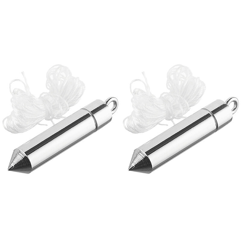 Отвес строительный цилиндрический 100 г (2 шт.)