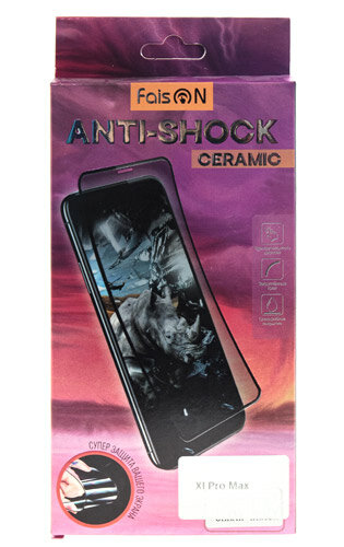 Стекло FaisON anti-shok Ceramic для Iphone XS Max (GL-02)