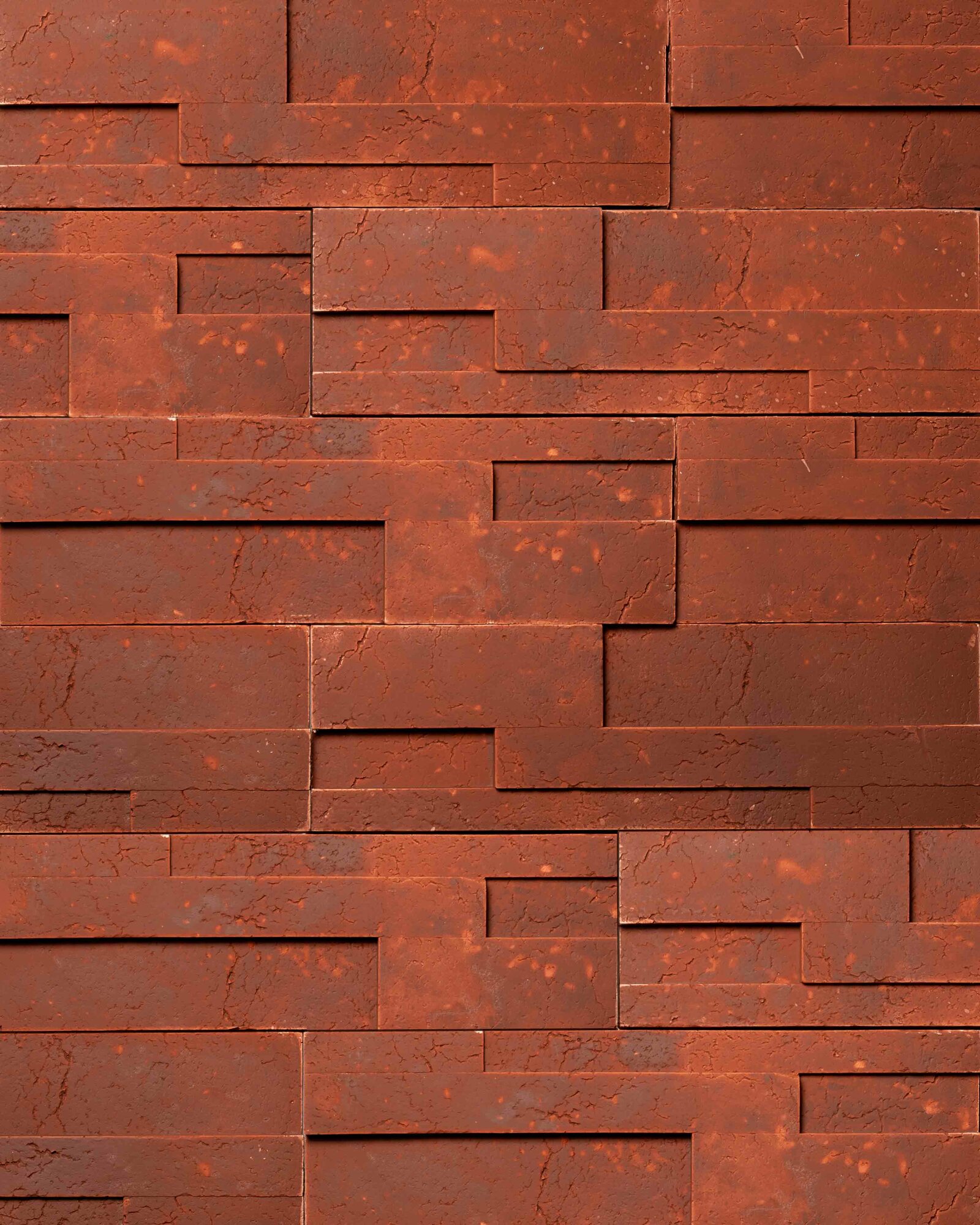 Декоративный гипсовый сланец инкора-декор Травертин 0,48 м2 темно-коричневый 10 шт 40x15см