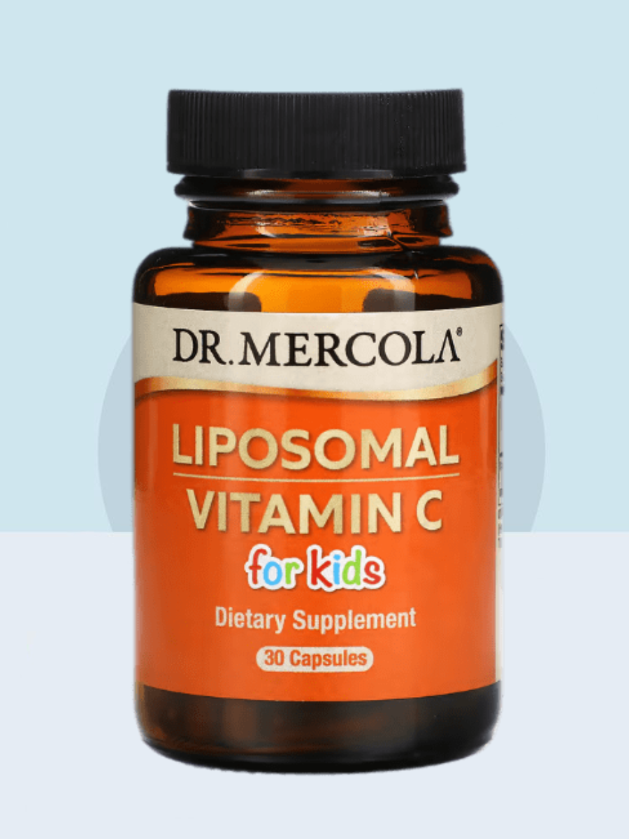 Dr. Mercola, липосомальный витамин C для детей, 30 капсул