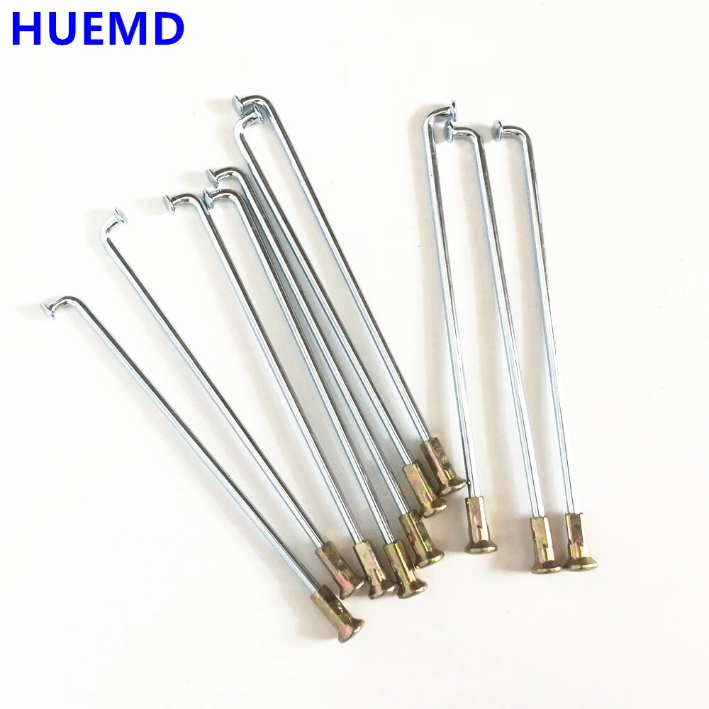 Велосипедные спицы HUMED 36 шт, 8Г, 3.5/4 мм, 124-235 мм 165mmX4.0mm