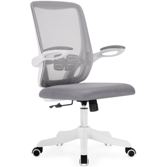 Кресло офисное Woodville Salem gray / white