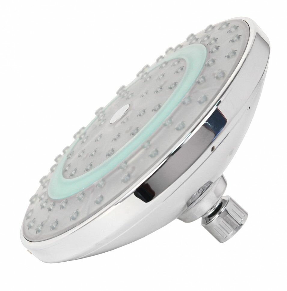 Душевая лейка KAISER стационарная L-012 LED (LED-подсветка)