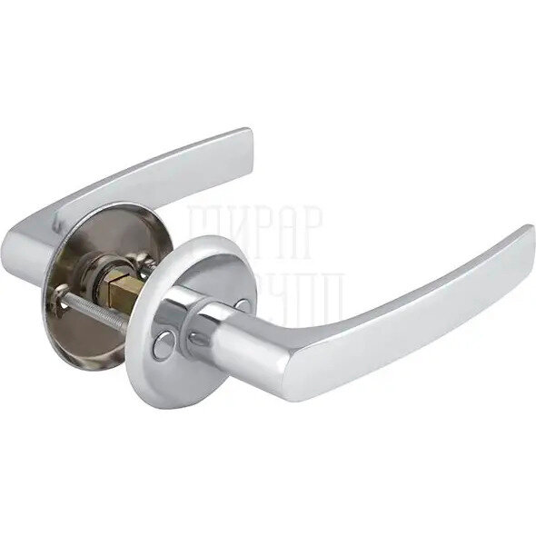 Дверные ручки на раздельном основании Fuaro (Фуаро) H-0661 хром