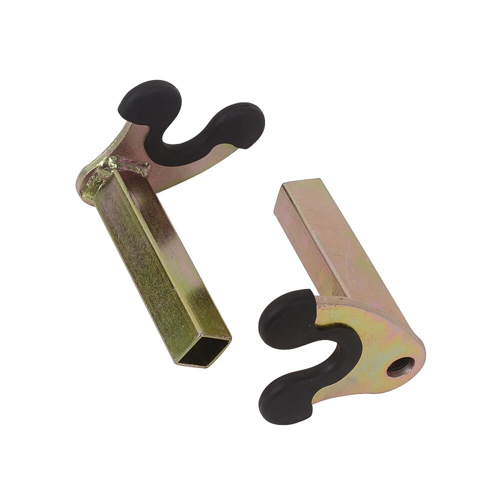 Oldbones 2 шт. подставки для мотоцикла и велосипеда, опорная рама для колес, подставка, поворотный рычаг, подъемник, крючки для штатива, крючок, вилка U-образный стиль с резиной