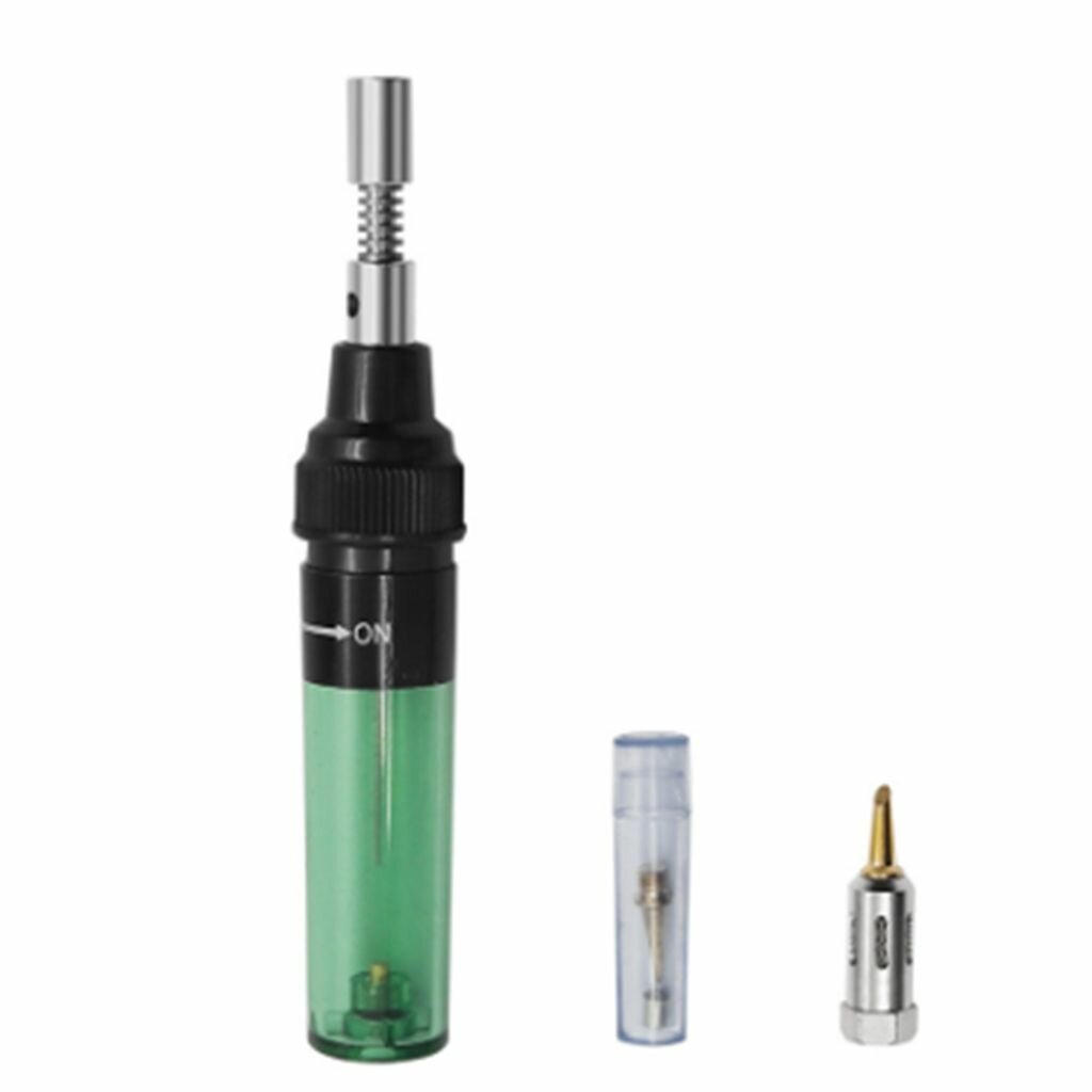 Бытовой портативный газовый паяльник-ручка 4 в 1