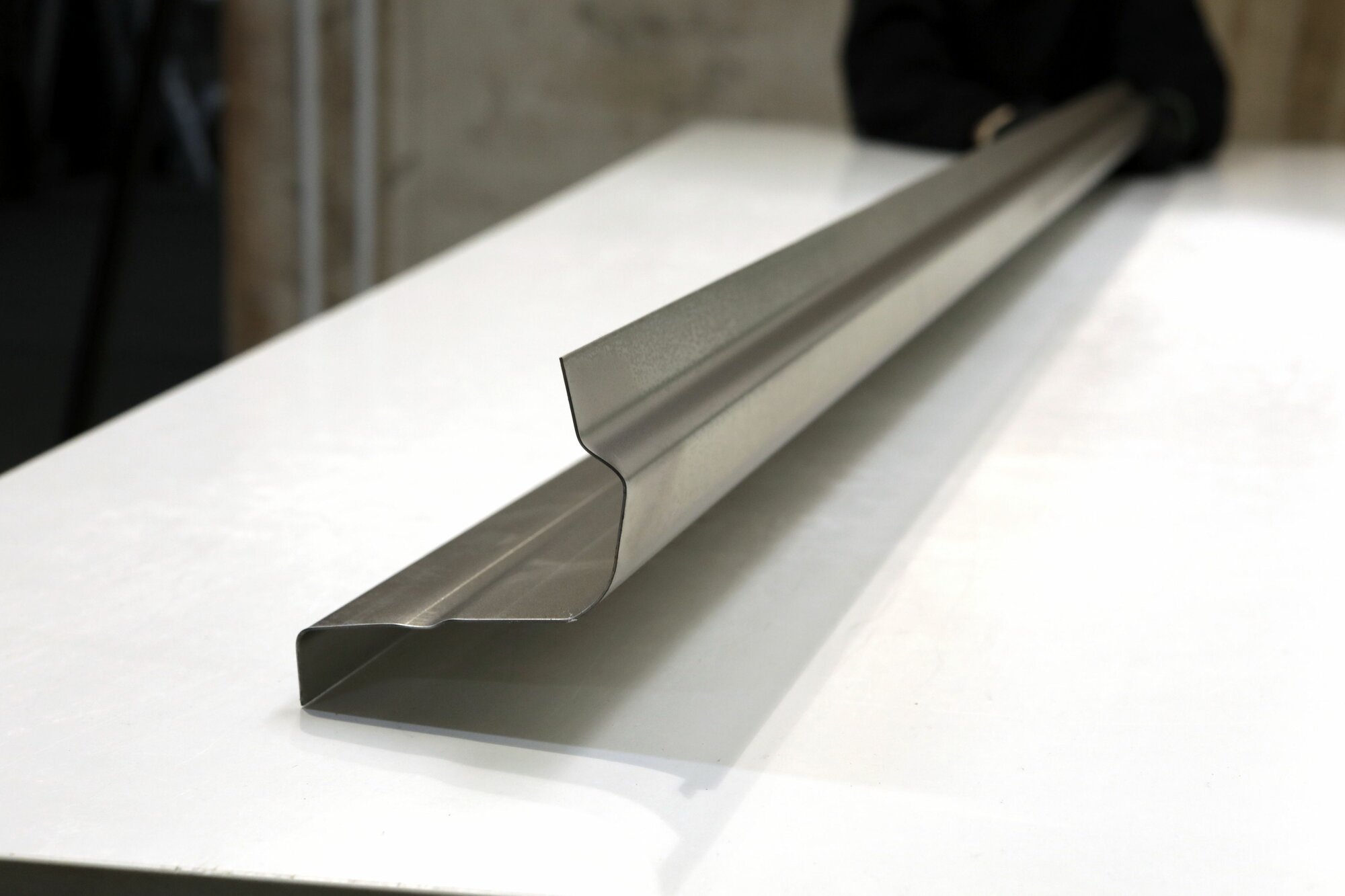 Порог ремонтный левый для Opel Vectra C 2002-2008 (опель вектра с) , оцинкованная цинк сталь 1 мм