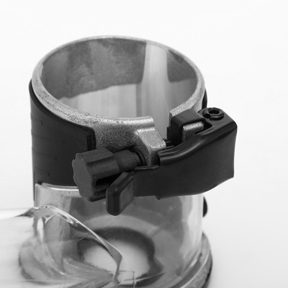 Погружной фрезер с пылесосом, алюминиевая база, чехол от пыли