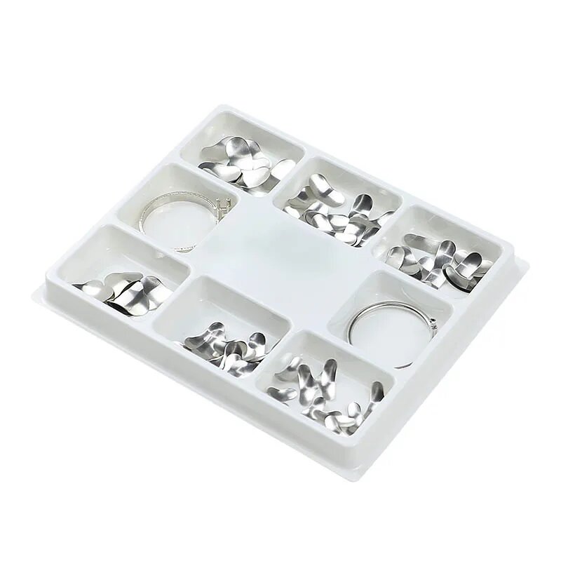 Стоматологический формовочный лист Douban формовочный лист из нержавеющей стали Стоматологическая лаборатория стоматология Стоматологическая матрица секционные Контурные металлические матрицы