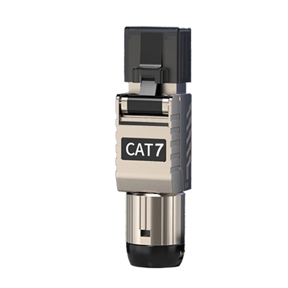 Металлические коннекторы RJ45 BuyinCoins Cat8/Cat7/Cat6A 2000 МГц CAT7