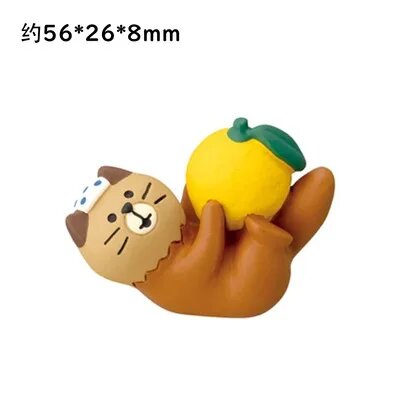 Миниатюрная статуэтка "Горячие источники" Zakka Желтый, A6