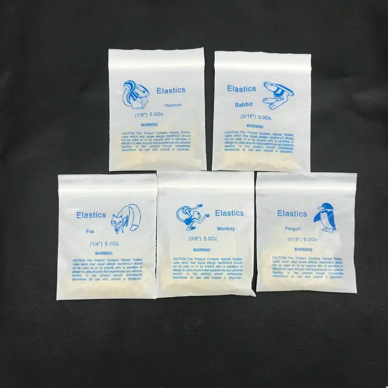 500 шт./компл, ортоэластичные ортопедические резинки, латексные брекеты, нетоксичный инструмент, 3,5 унции/5 унций/6,5 унций, резиновые ленты для стоматолога