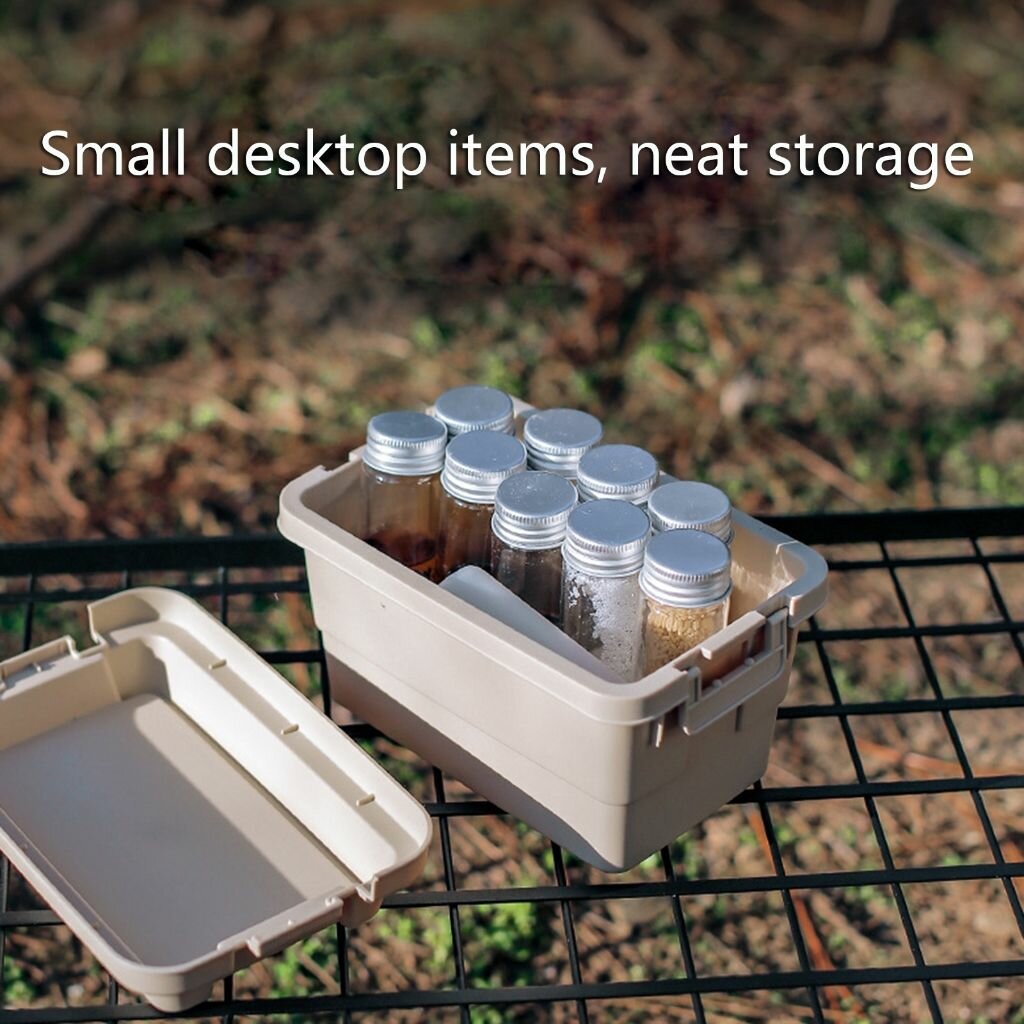 Походной посуды, Контейнер для хранения бутылок с приправами для гриля - цвет армейской зелени, 1 набор из 7 предметов