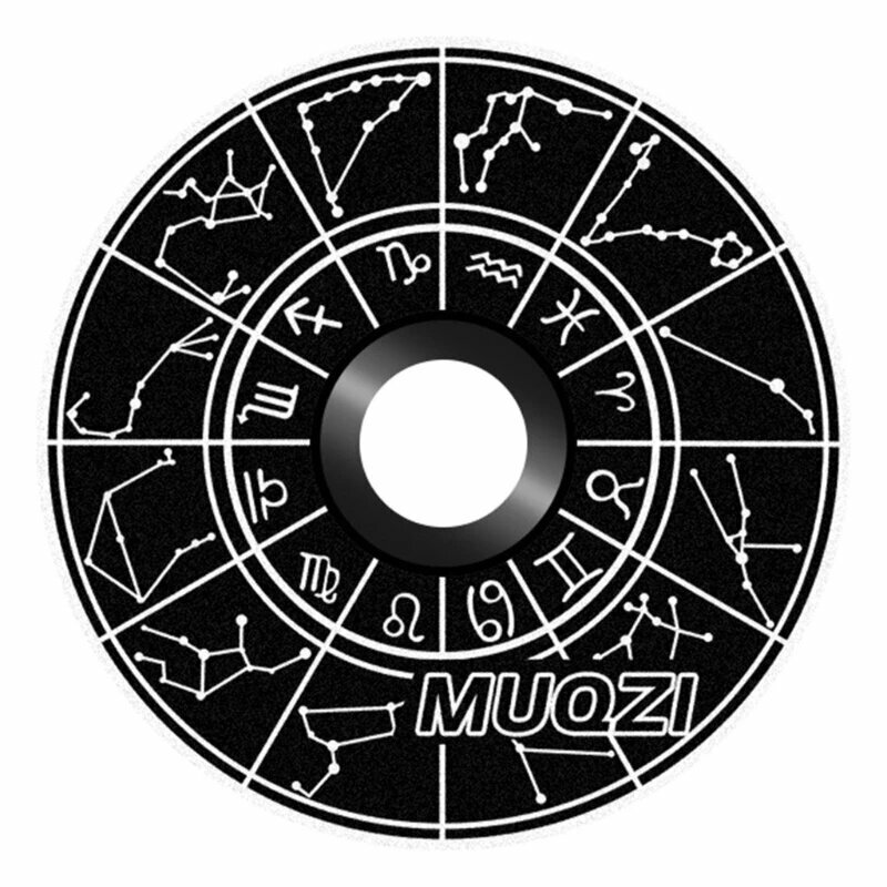 Крышка для вилки велосипеда QILEJVS, алюминиевая, 28,6 мм Черный, T